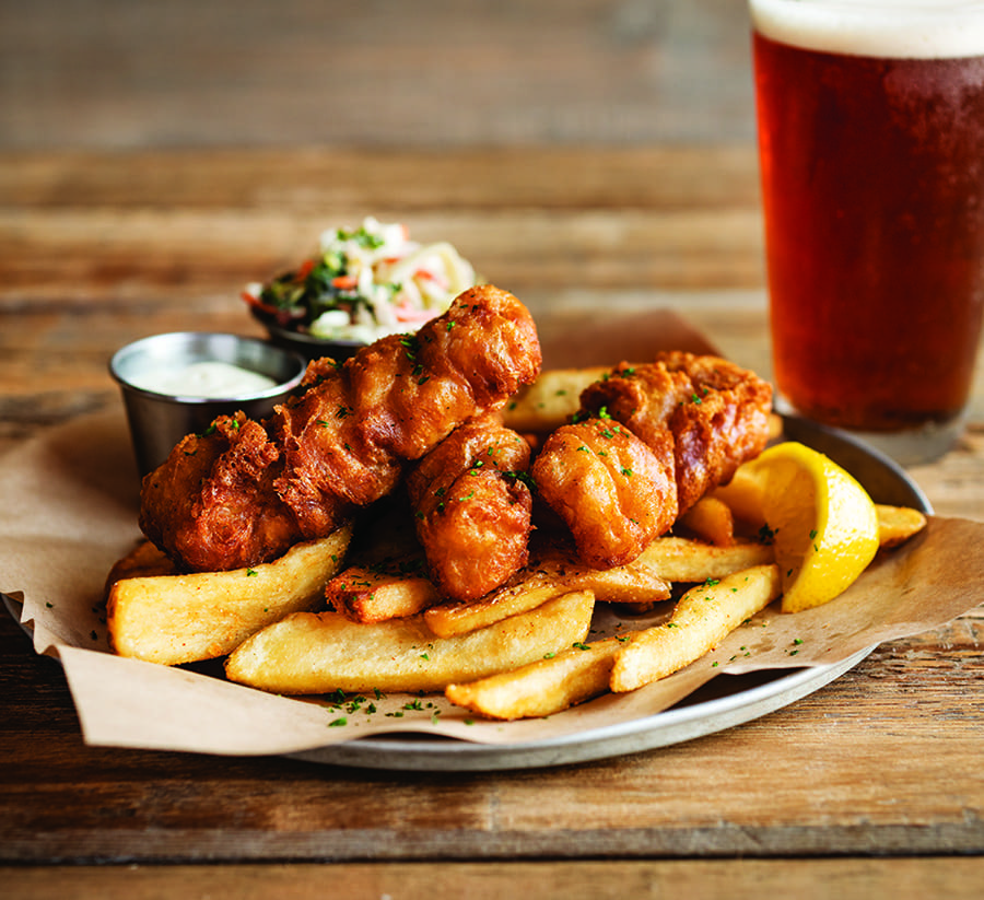 Beer-Battered Fish & Chips - World of Beer