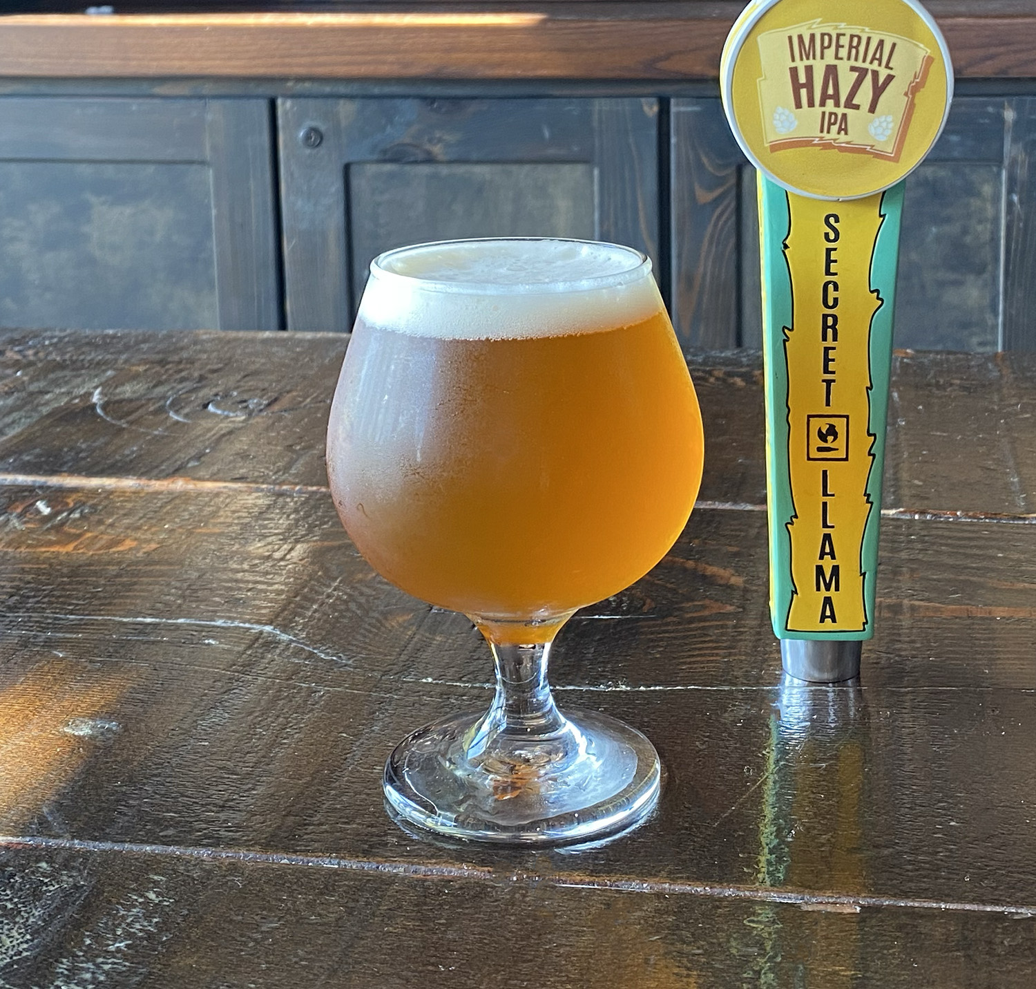 Secret Llama Imperial Hazy IPA - World of Beer